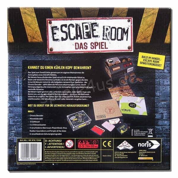 Escape Room - Das Spiel kaufen | Neu & Gebraucht - spiele4us.de